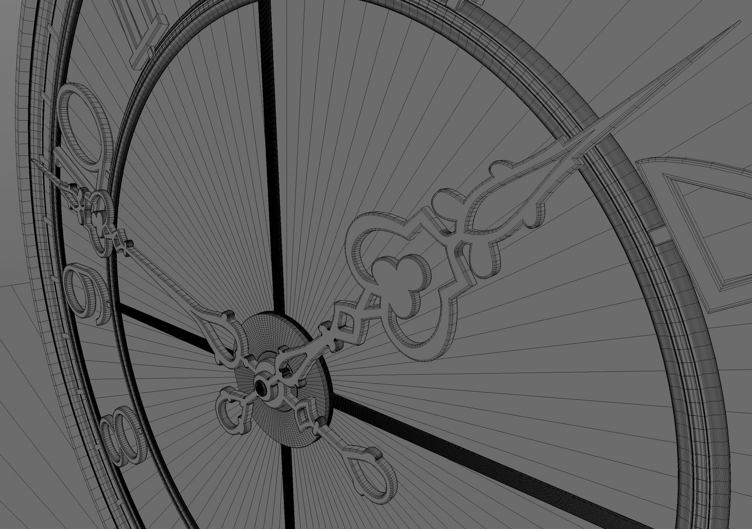 Classic Clock Glass Tower 3D Model - TurboSquid 1627776