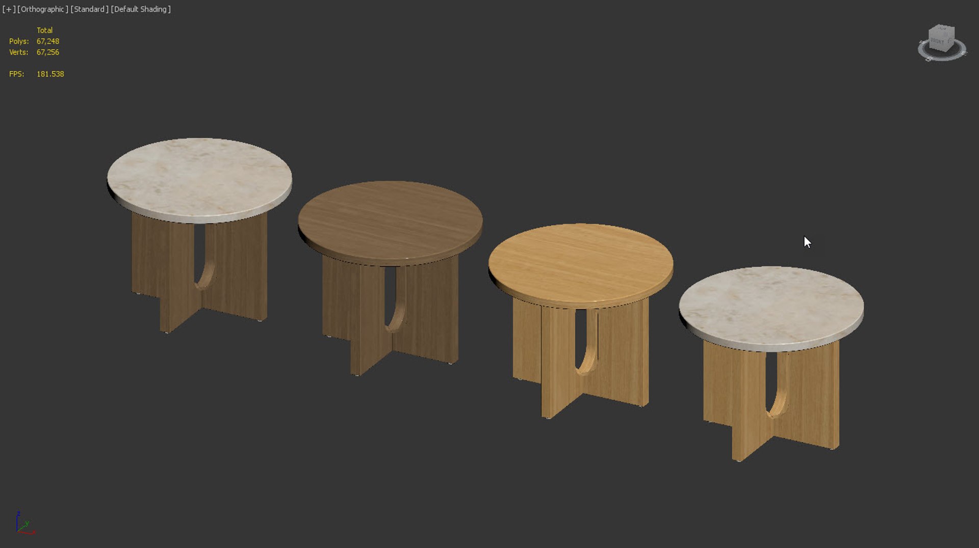 3D Androgyne Side Table By Menu Model - TurboSquid 1755402