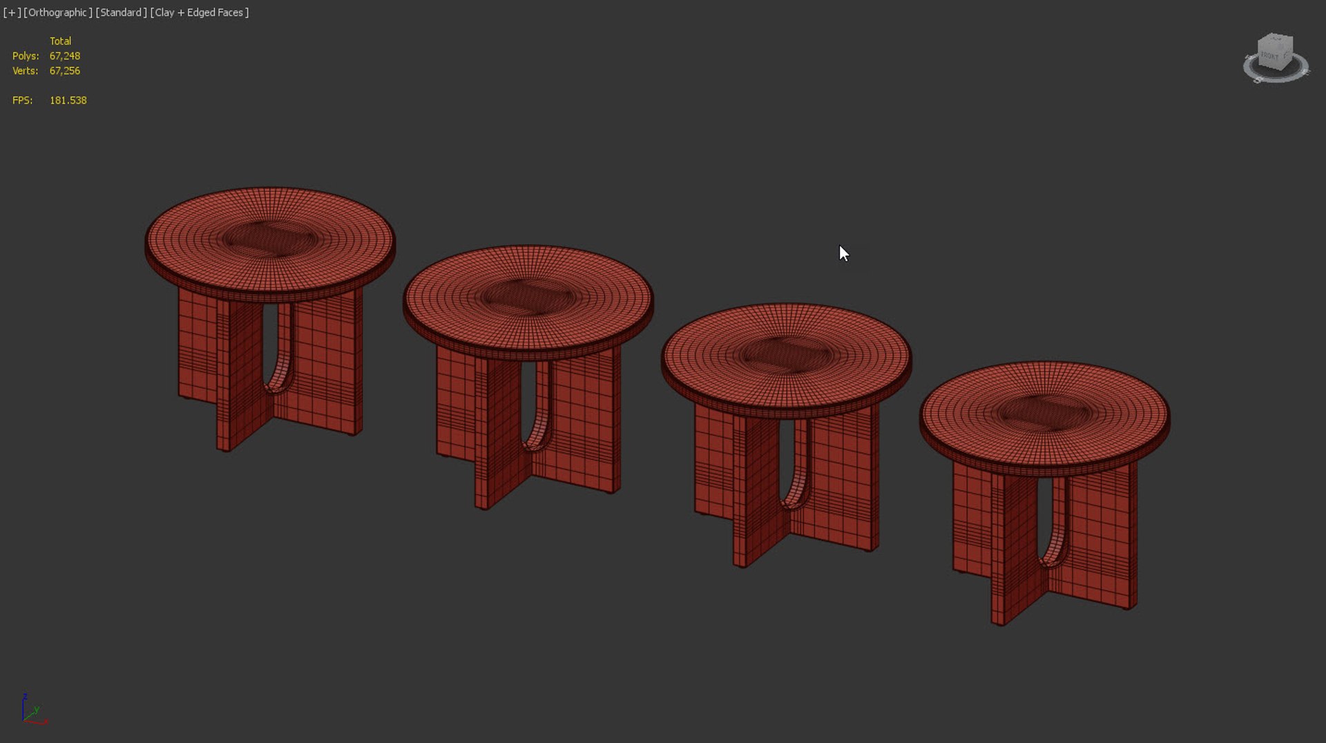 3D Androgyne Side Table By Menu Model - TurboSquid 1755402