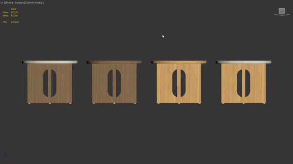 3D Androgyne Side Table by Menu model - TurboSquid 1755402