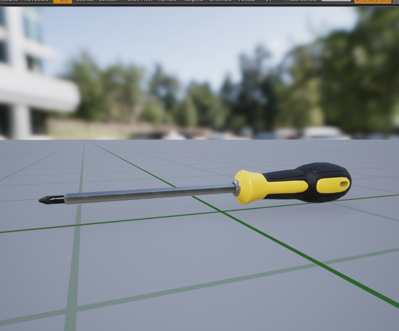 3D screwdriver vr ar model - TurboSquid 1347634