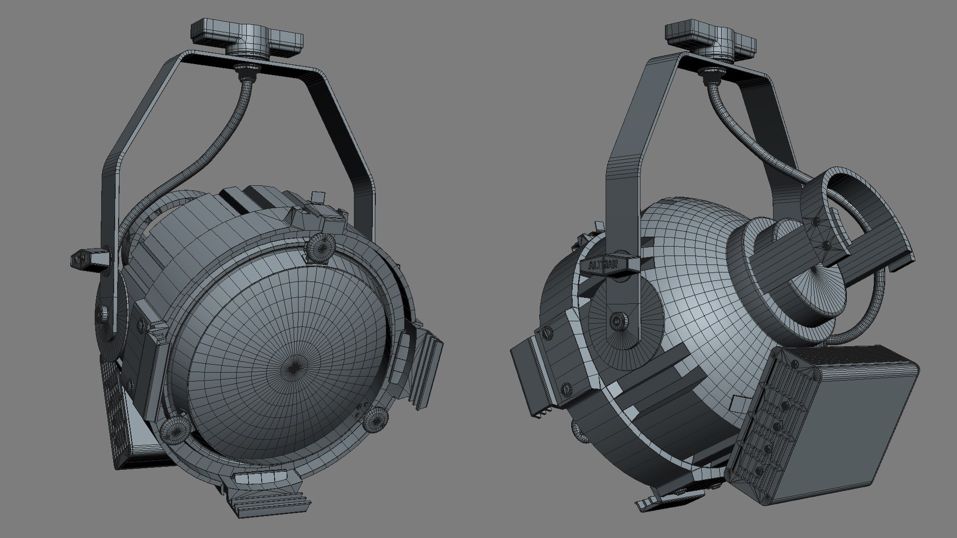 3d Model Altman Led Spectra Star