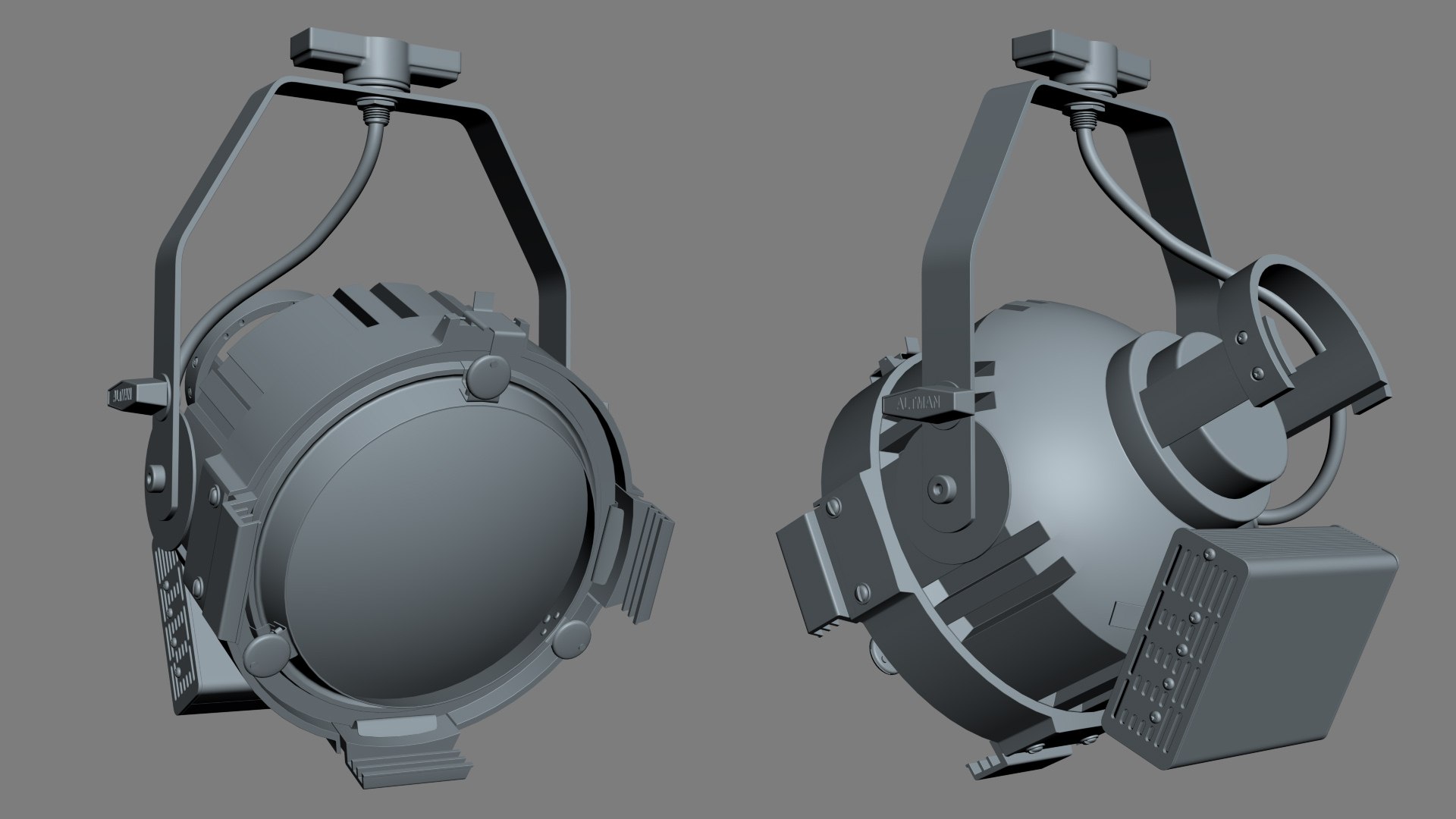 3d Model Altman Led Spectra Star