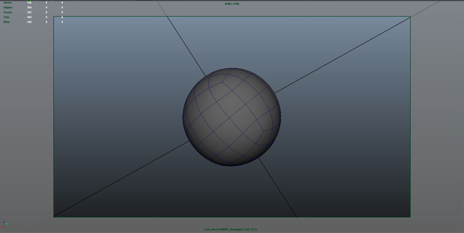 Damaged Cell 3d Model