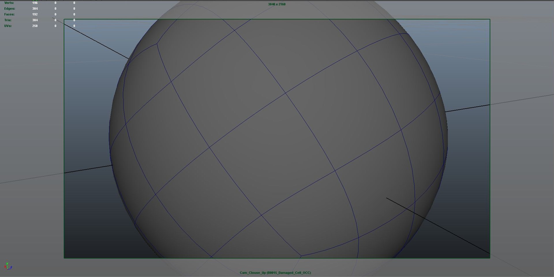 Damaged Cell 3d Model