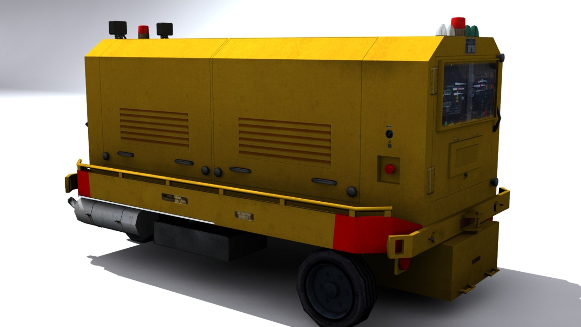 Ground Unit Power 3d Model