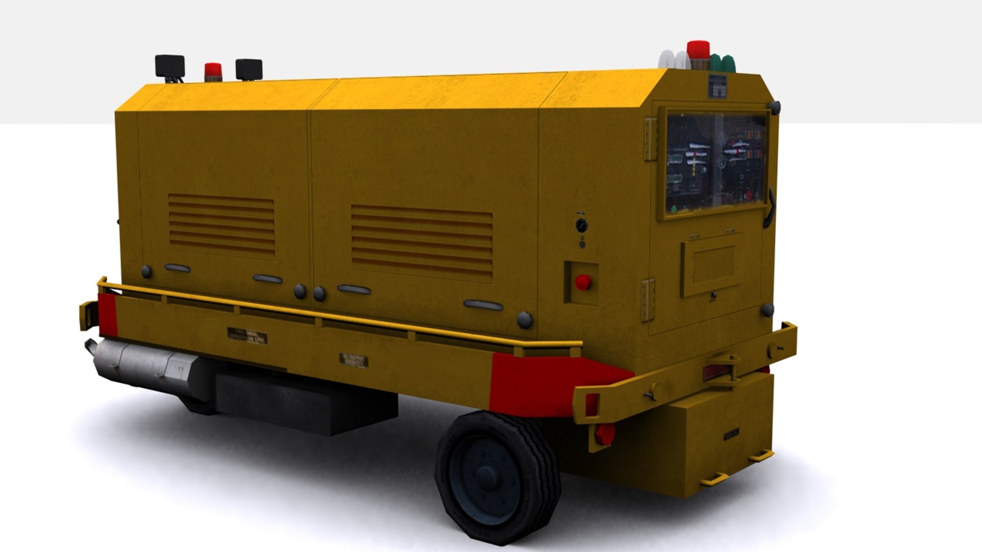 Ground Unit Power 3d Model