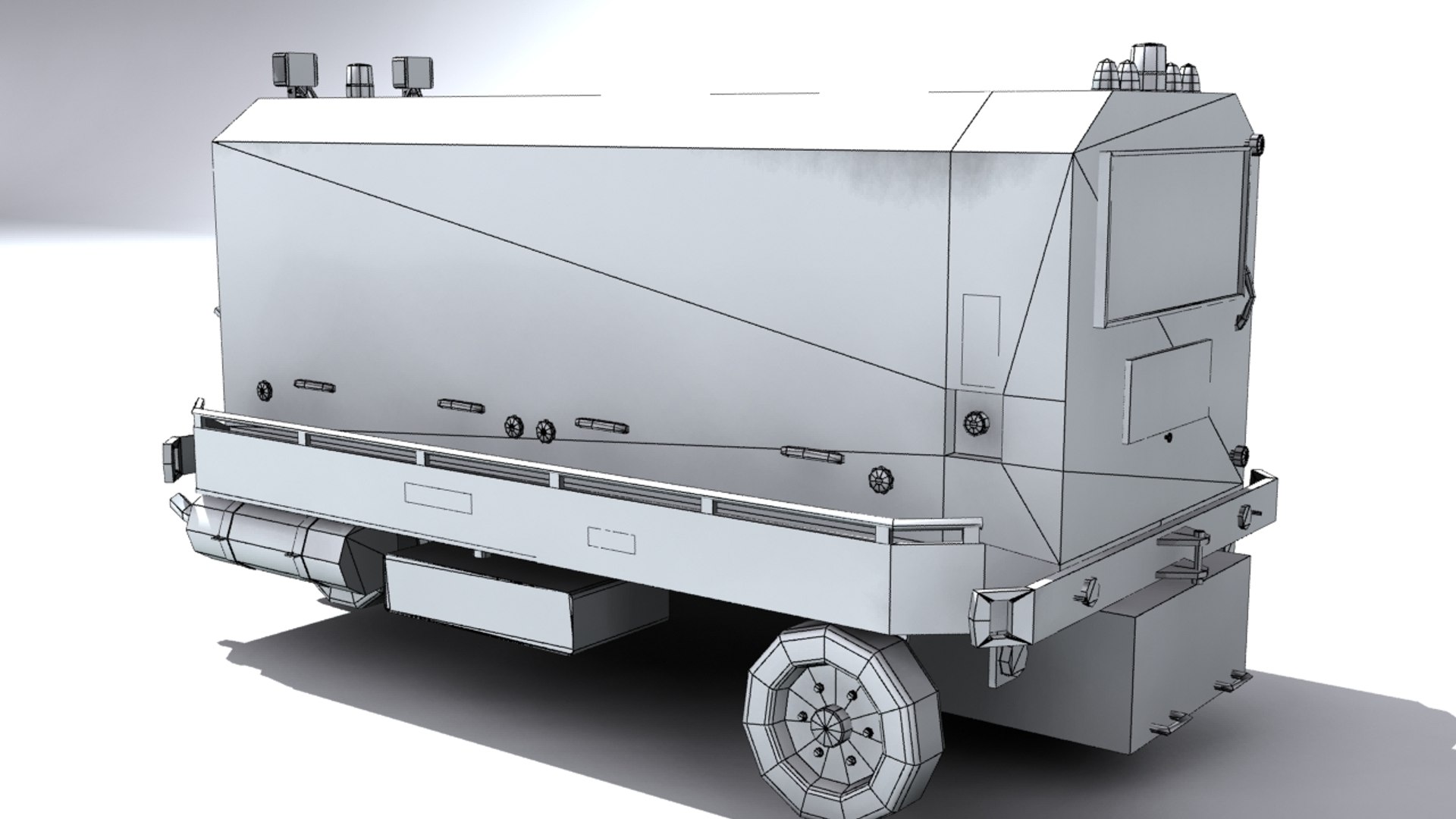 Ground Unit Power 3d Model