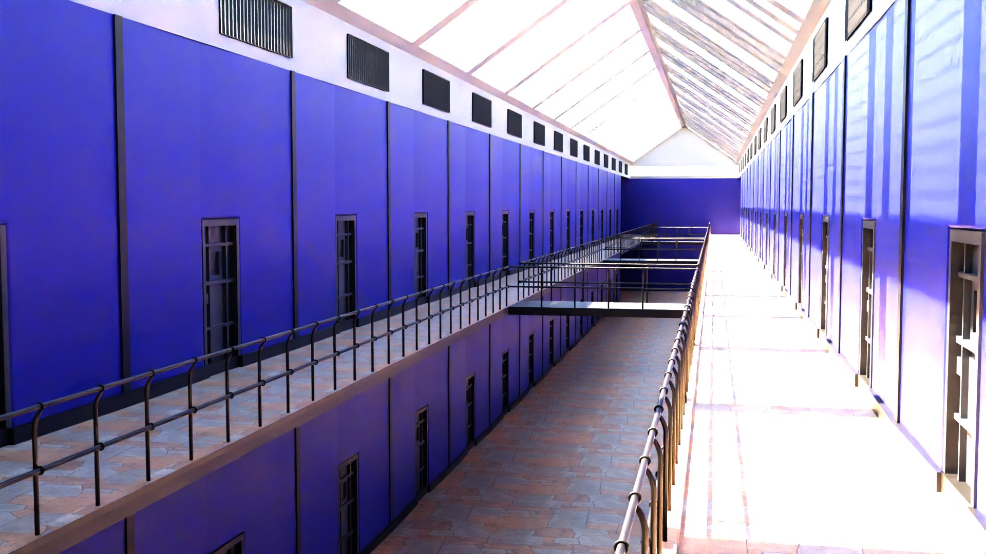 Prison Interior 3D Model - TurboSquid 2157338