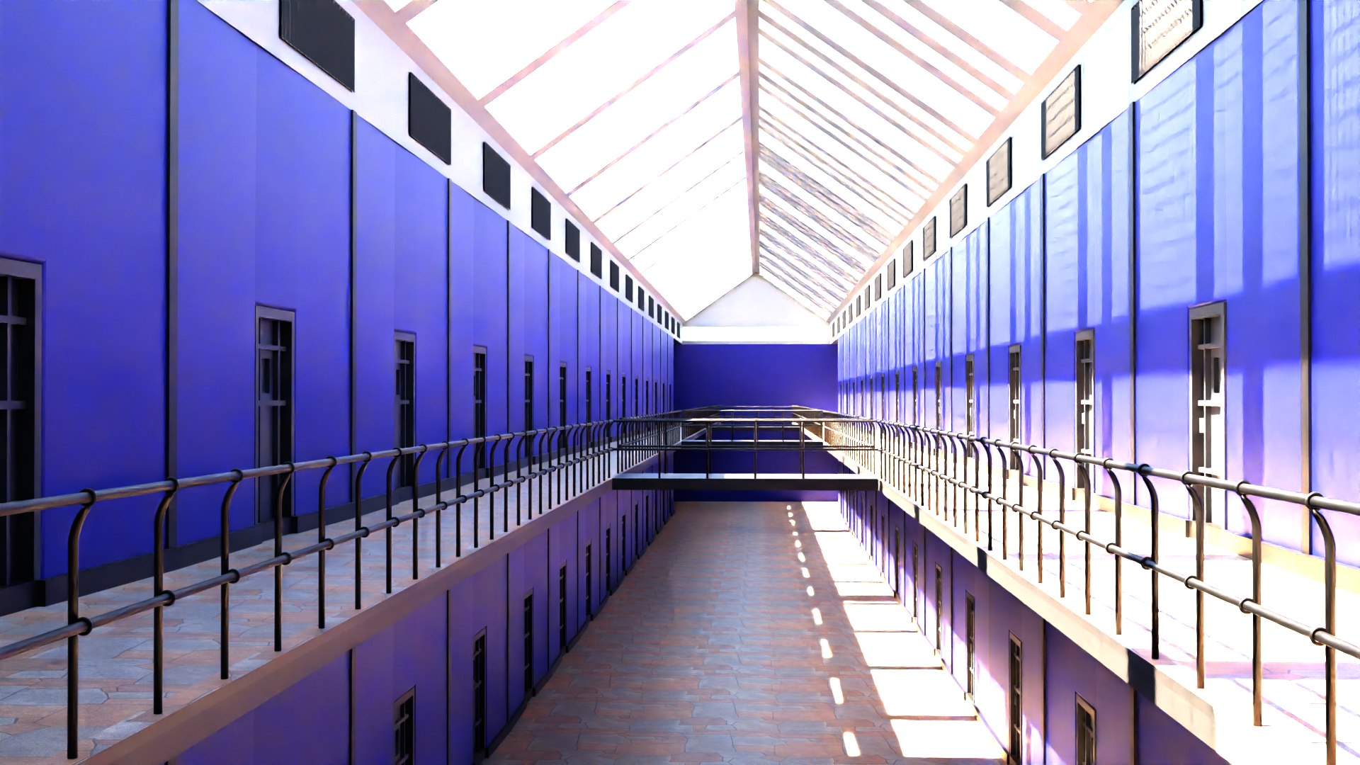 Prison Interior 3D Model - TurboSquid 2157338