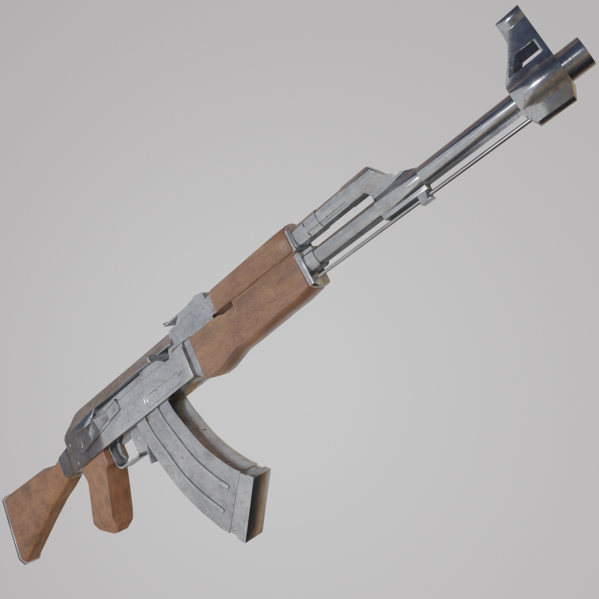 3D ak-47 ak model - TurboSquid 1644269