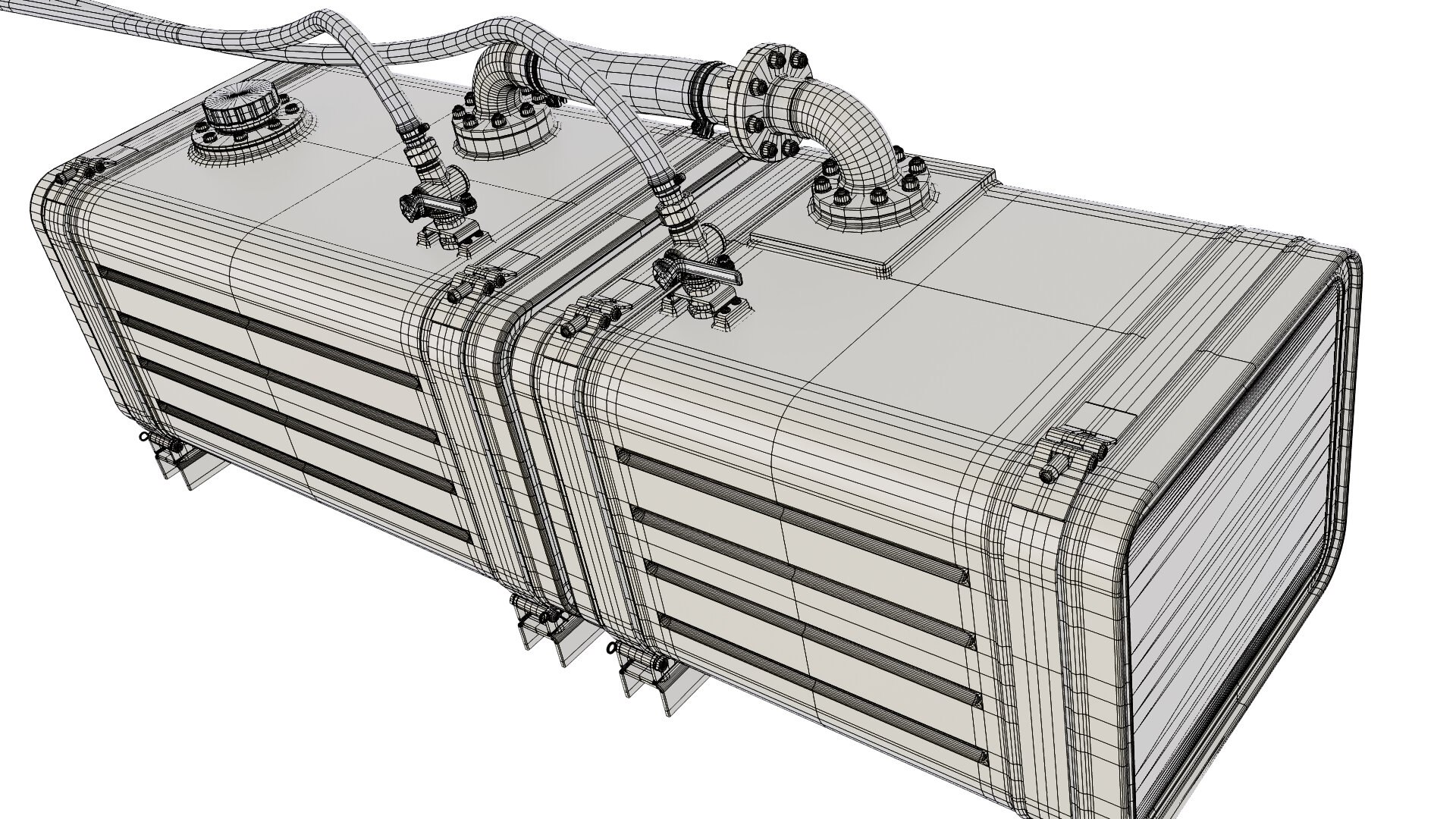 Tank oil fuel 3D model - TurboSquid 1710905