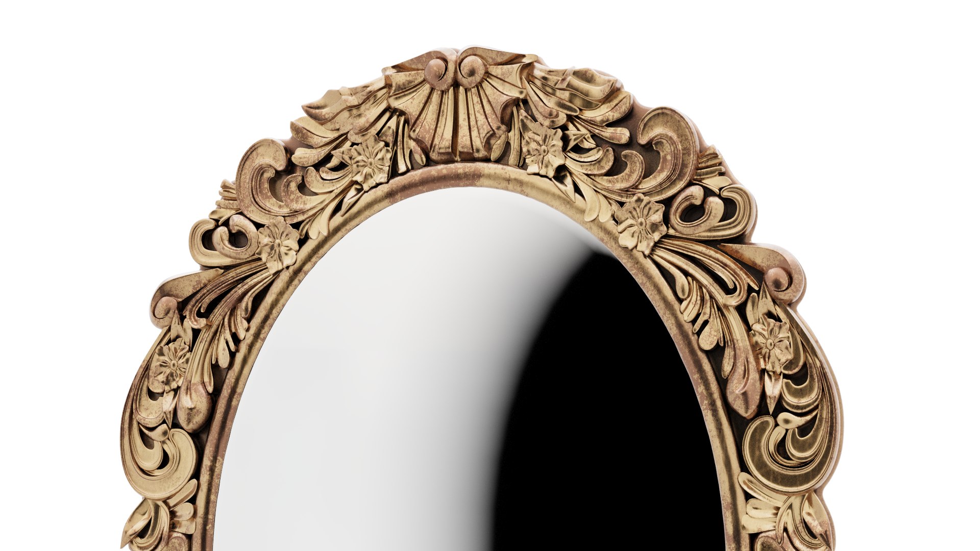 Wall Mirror Model - TurboSquid 2121720