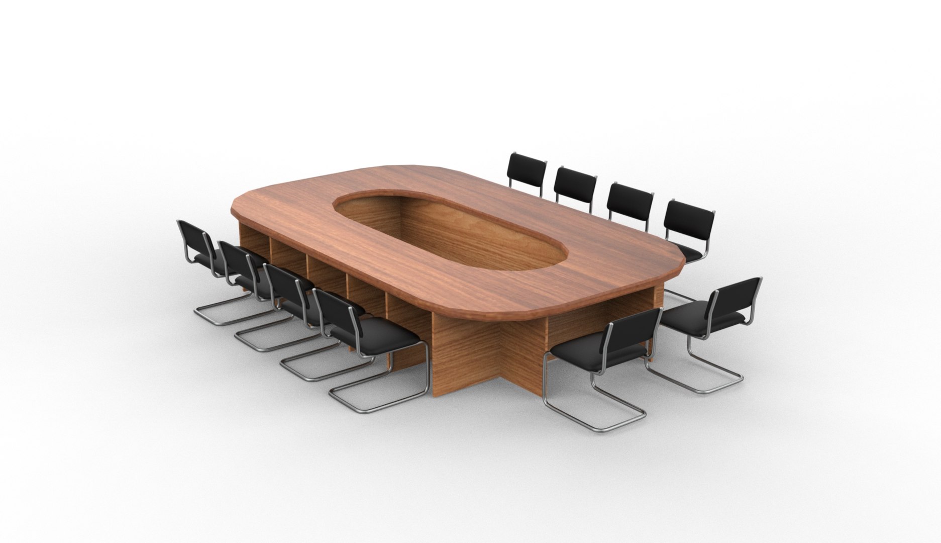 Conference Table 3D Model 3D - TurboSquid 2336073