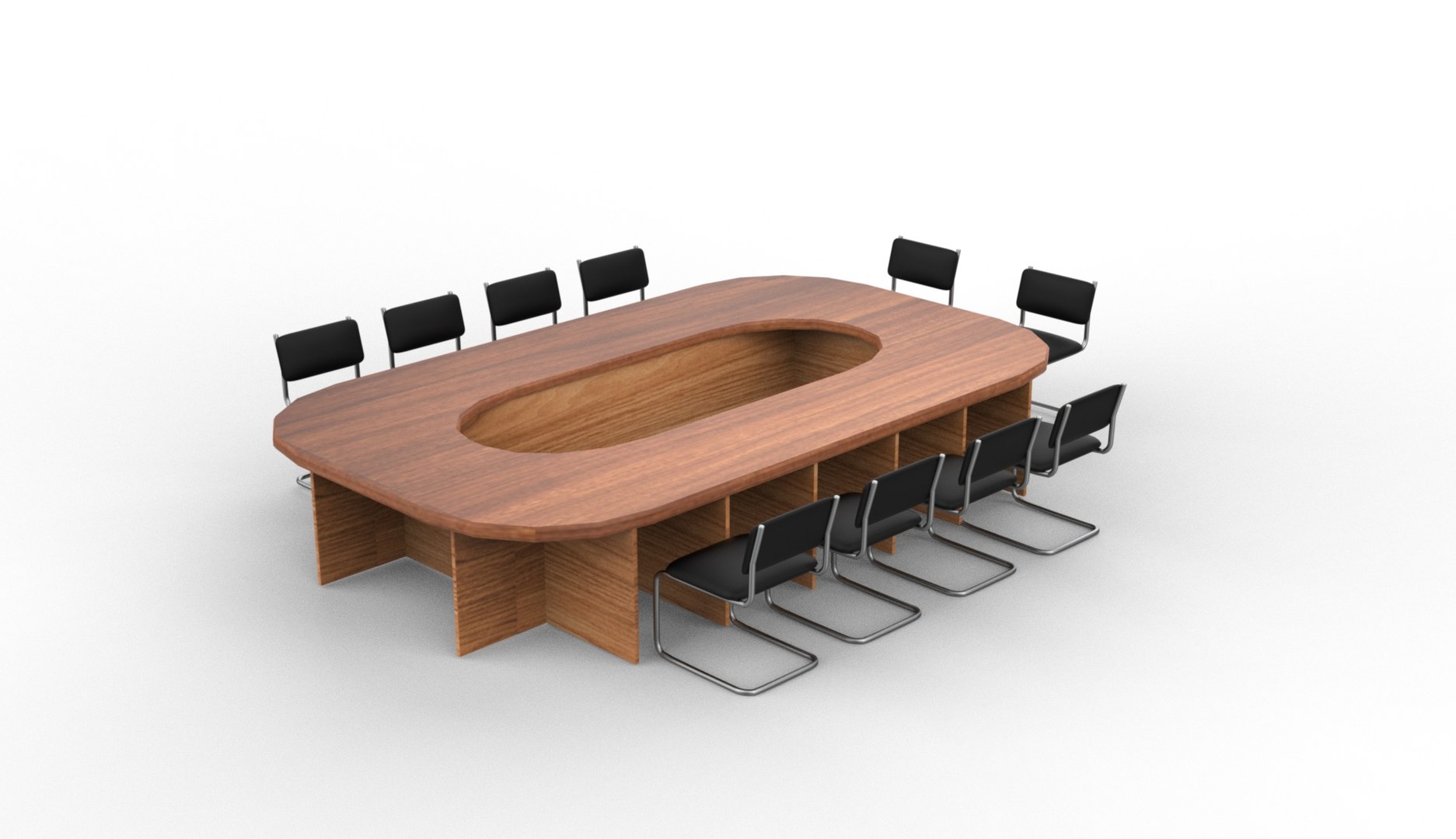 Conference Table 3D Model 3D - TurboSquid 2336073