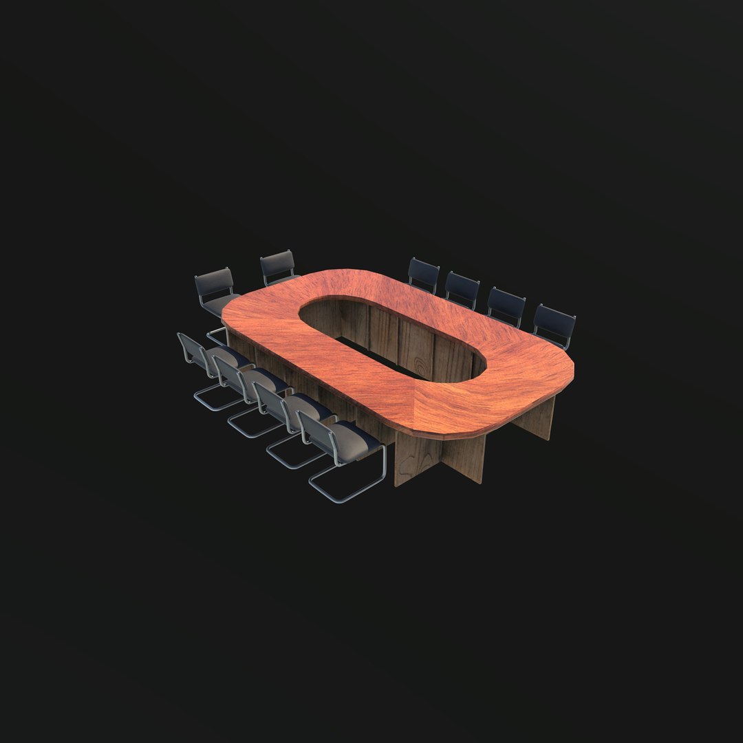 Conference Table 3D Model 3D - TurboSquid 2336073