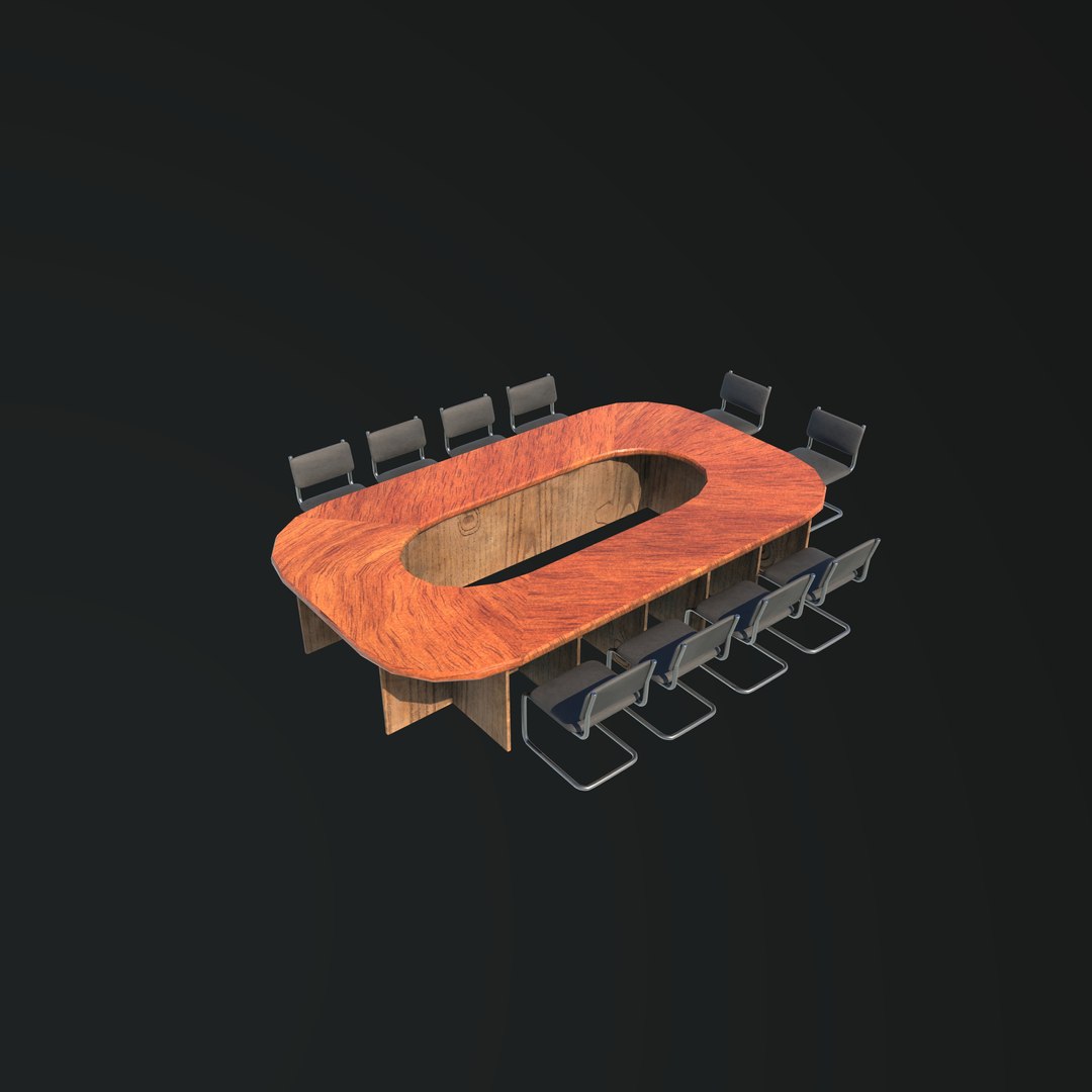 Conference Table 3D Model 3D - TurboSquid 2336073