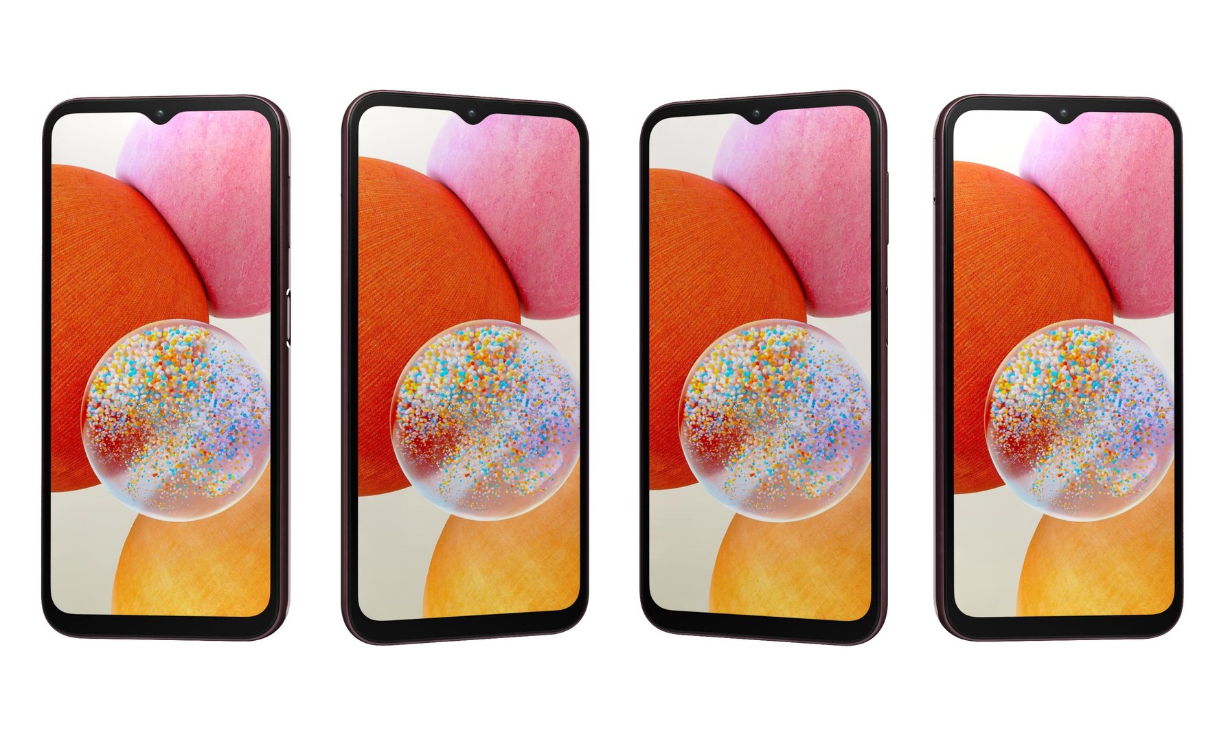 3D Samsung Galaxy A14 Brown model - TurboSquid 2041303