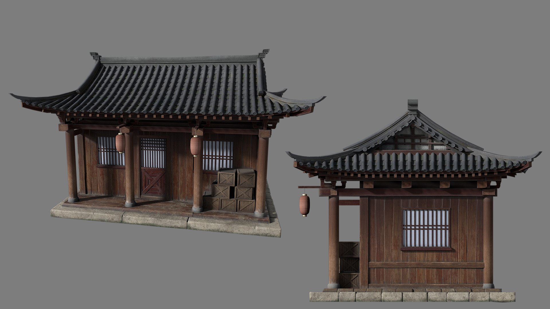 Ancient Architecture Model - TurboSquid 2053560