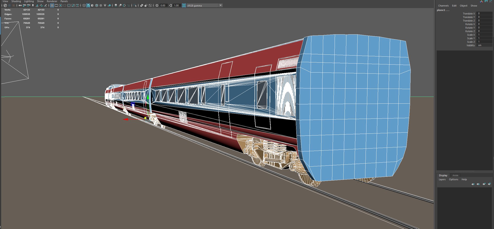 Train 3D Model - TurboSquid 1657218