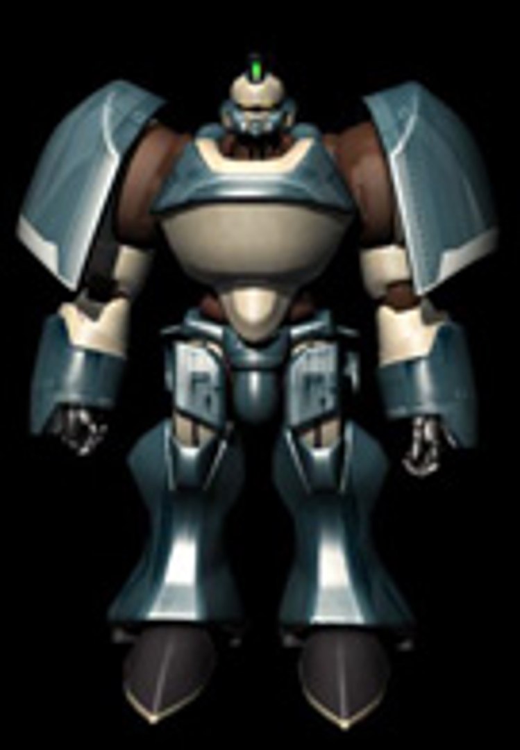 Anime Robot 3d Model