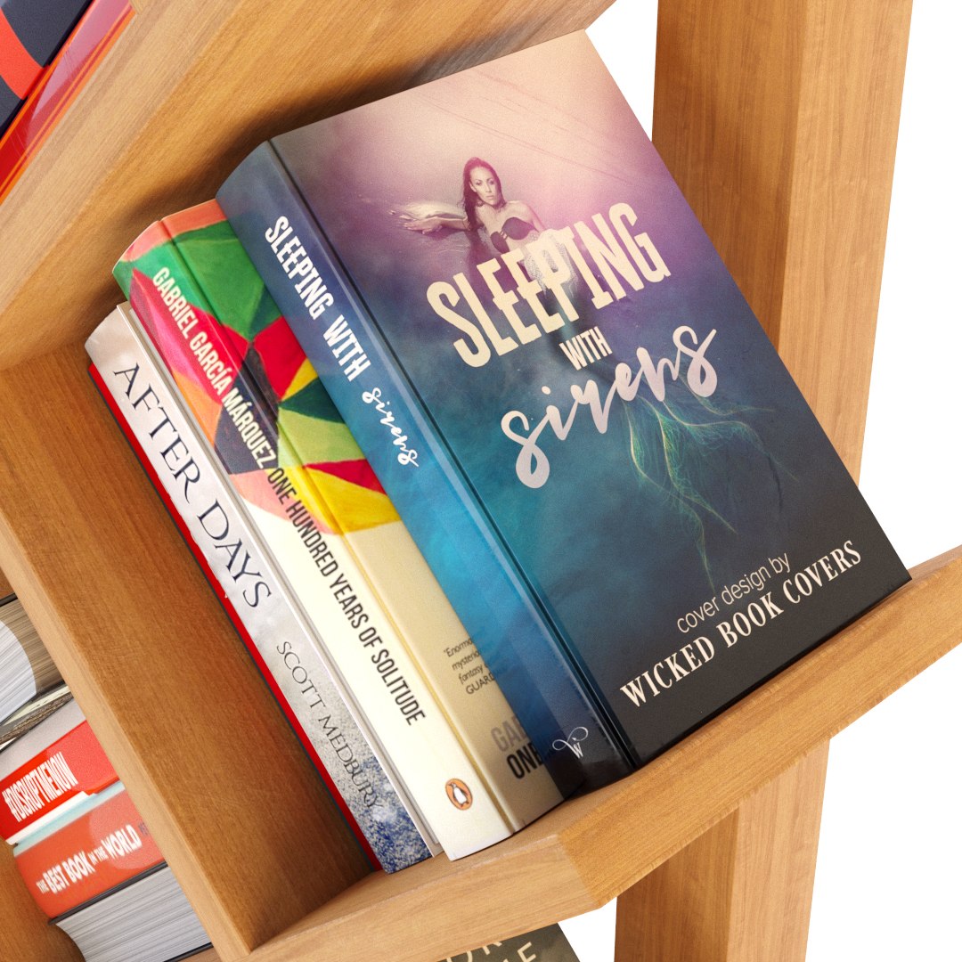 Book bookshelf model - TurboSquid 1252926