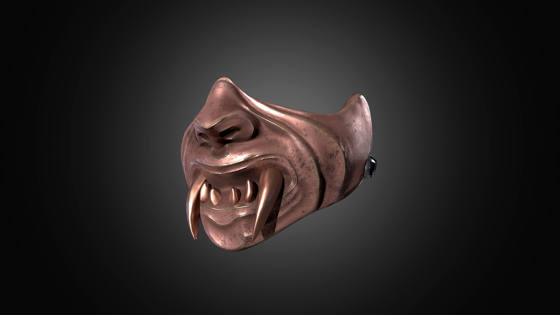 3D Samurai Mask Pack Mini Model - TurboSquid 2401073
