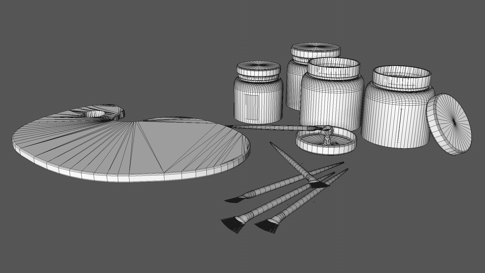 3D art painting kit model - TurboSquid 1287818