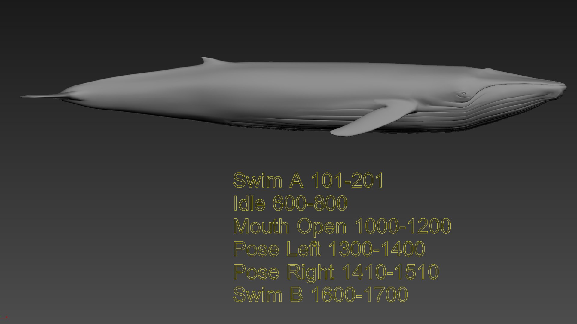 3D blue whale - TurboSquid 1404714
