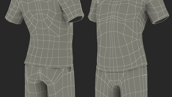 Summer Outfits Set 3D - TurboSquid 1816849