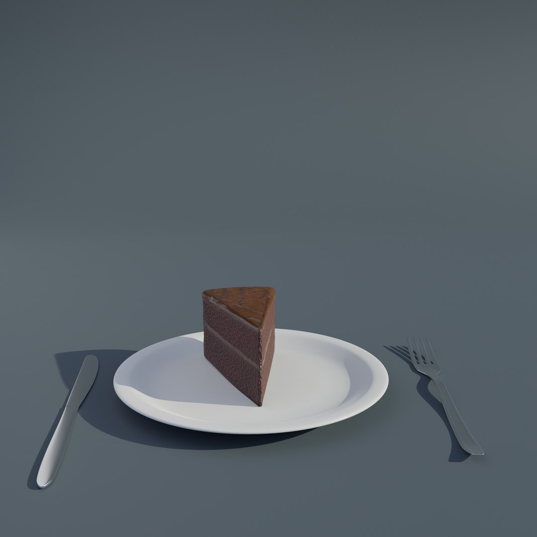 Cake - Dessert 3D Model - TurboSquid 1726720