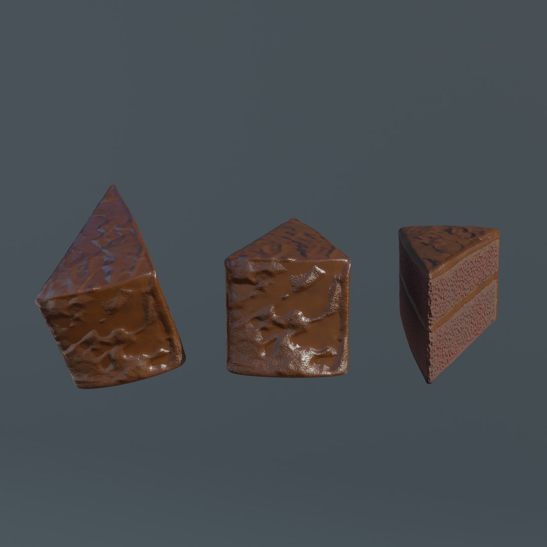 Cake - Dessert 3D Model - TurboSquid 1726720