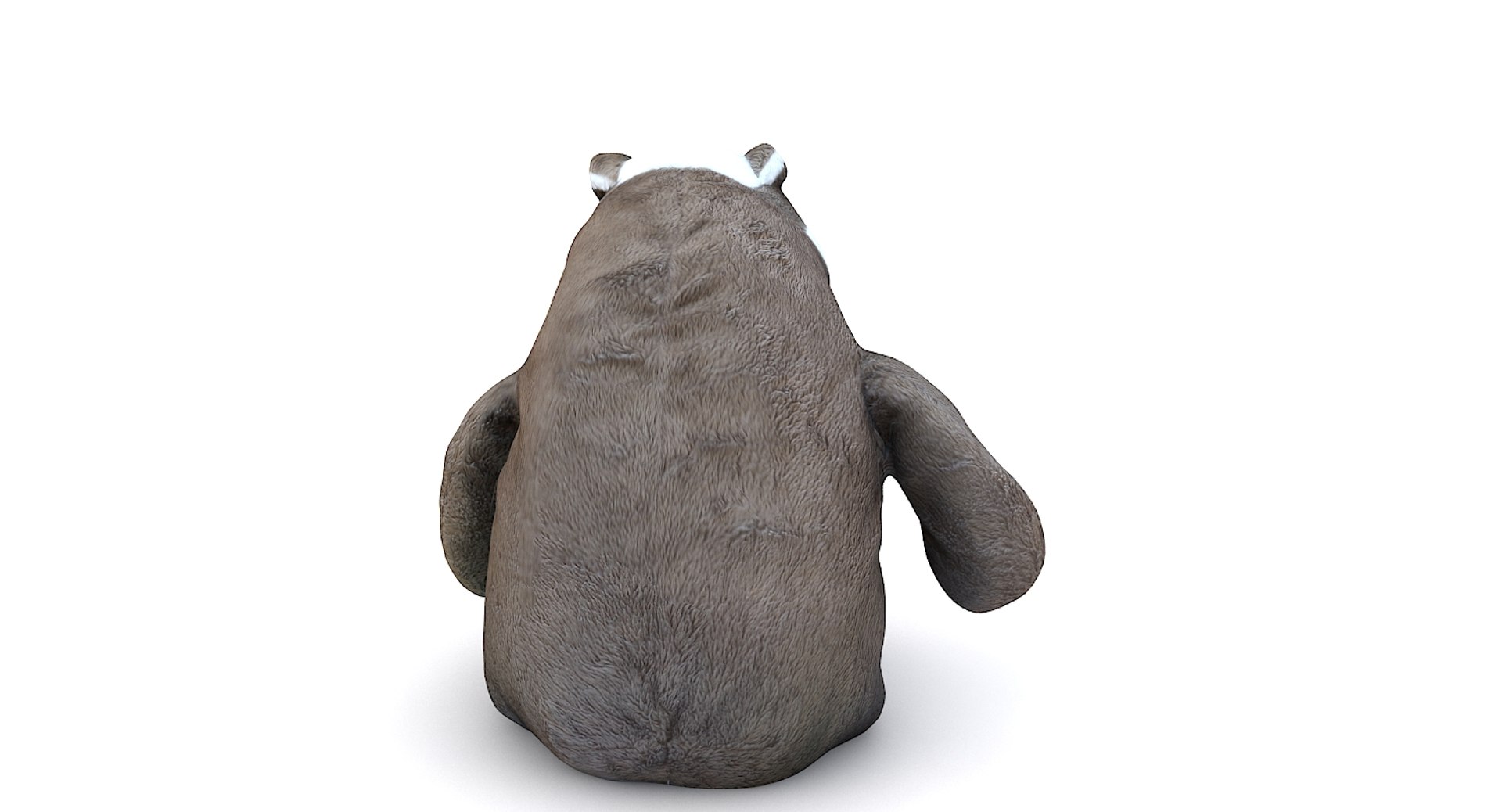 3D Model Scan Plush Badger - TurboSquid 1302987