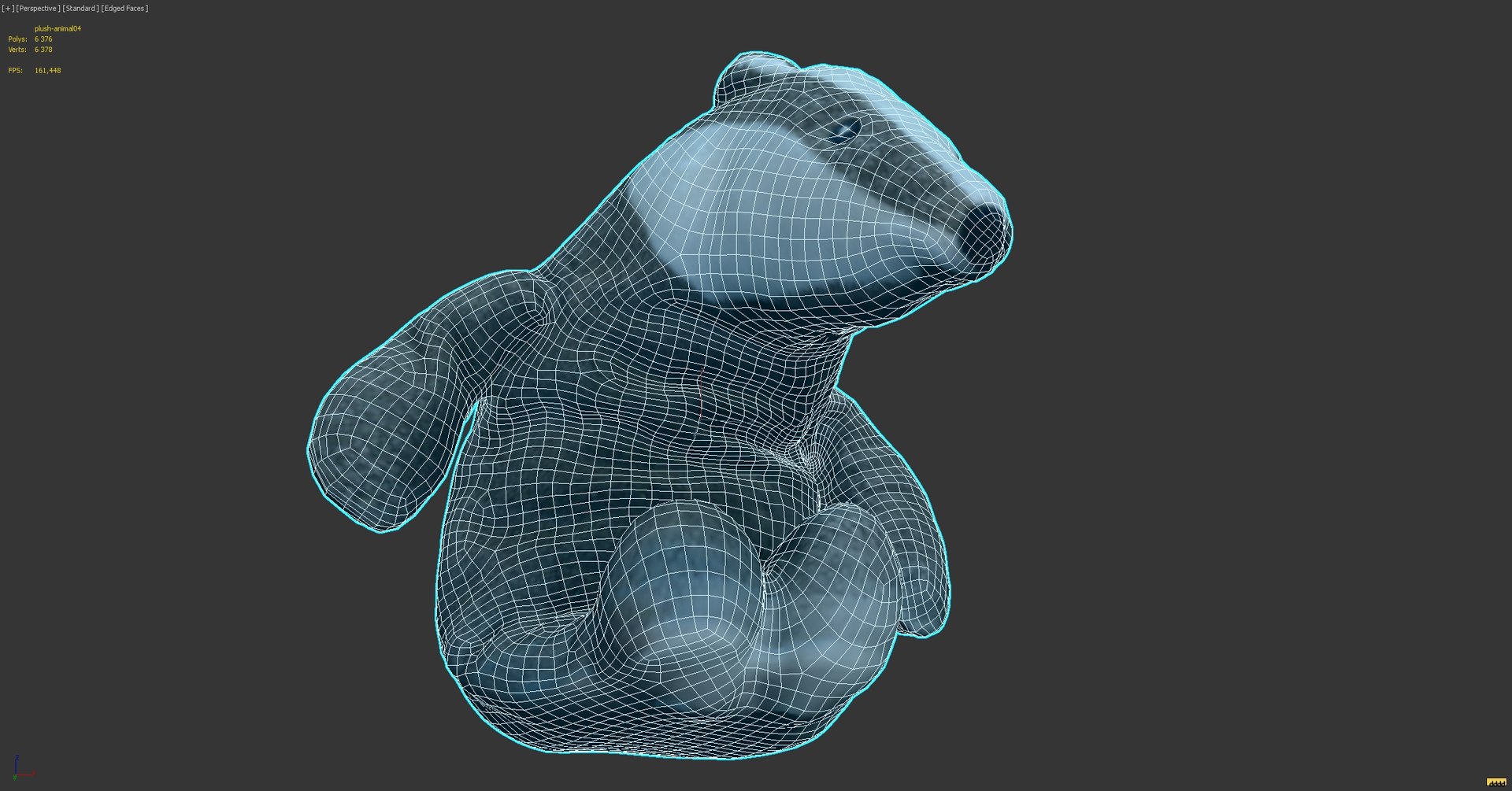 3D Model Scan Plush Badger - TurboSquid 1302987