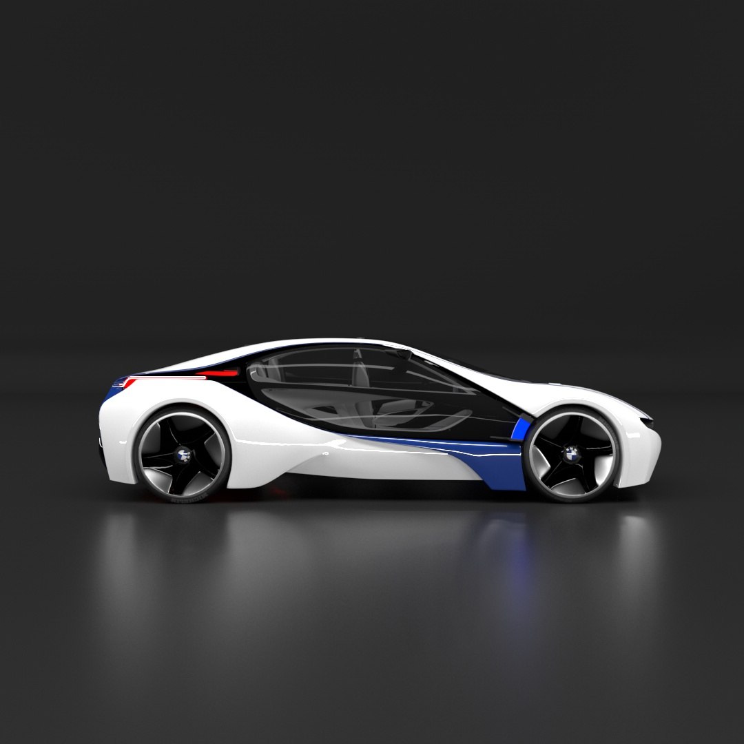 3D BMW I8 BMW Vision Efficient Dynamics - TurboSquid 2307517