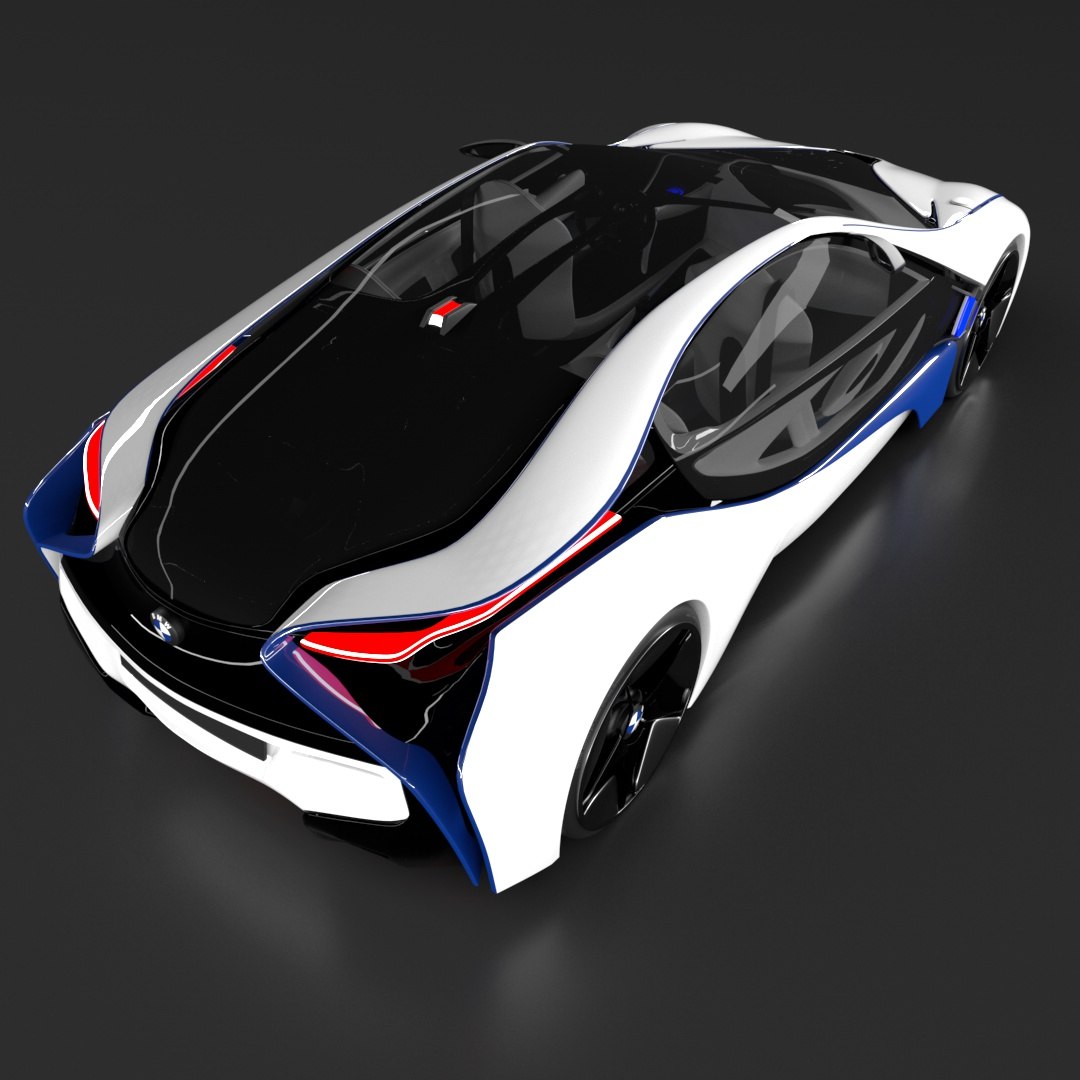 3D BMW I8 BMW Vision Efficient Dynamics - TurboSquid 2307517