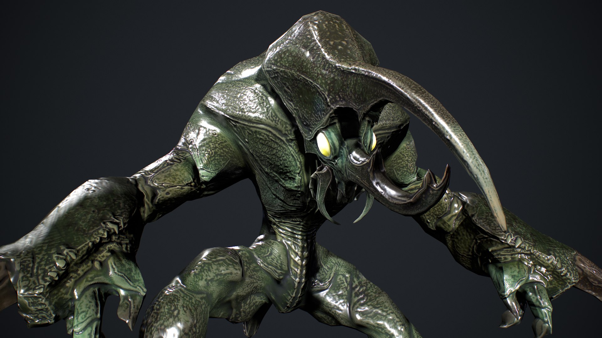 3D Model Bug Creature 3 - TurboSquid 1976244
