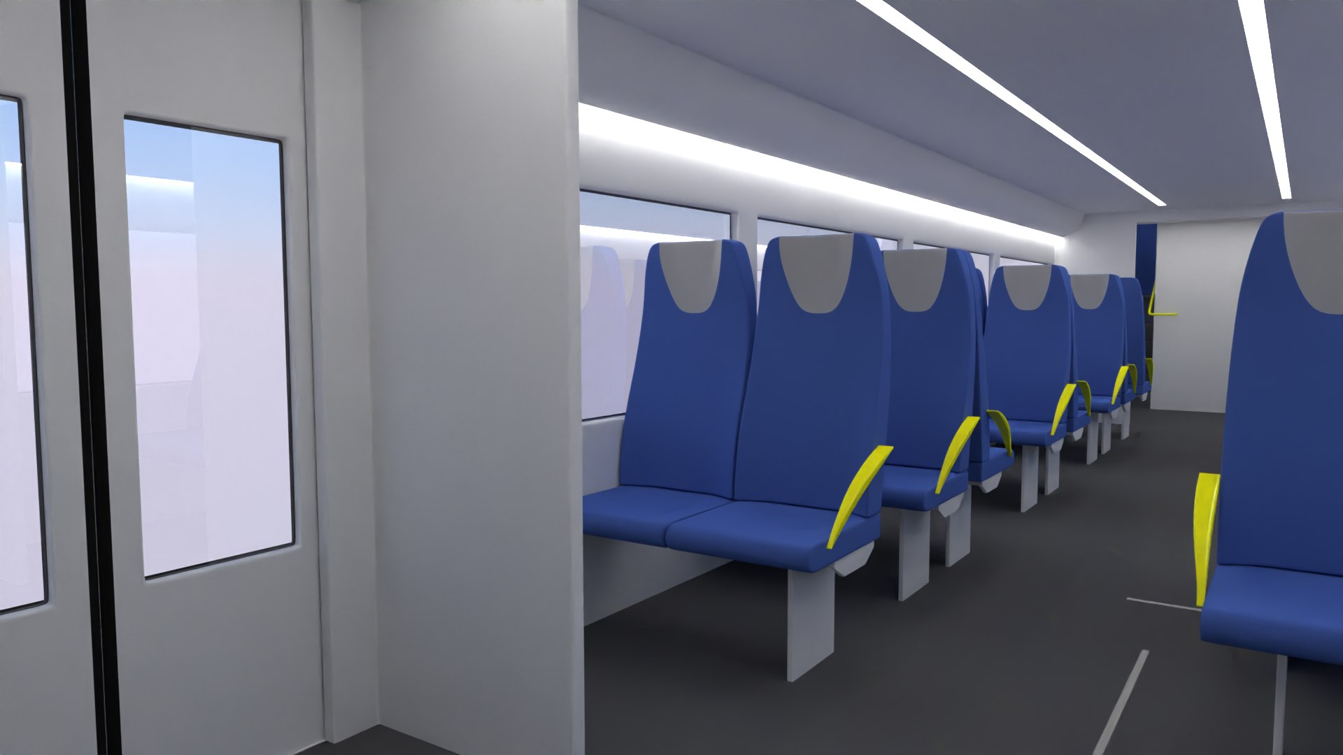 Doubledeck Wagon 3D Model - TurboSquid 2018387