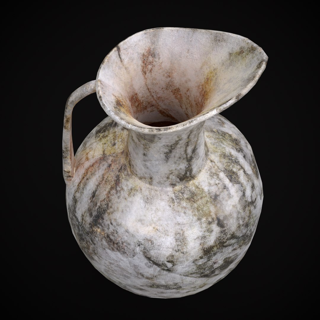 Marble Pitchers Model - TurboSquid 2092281