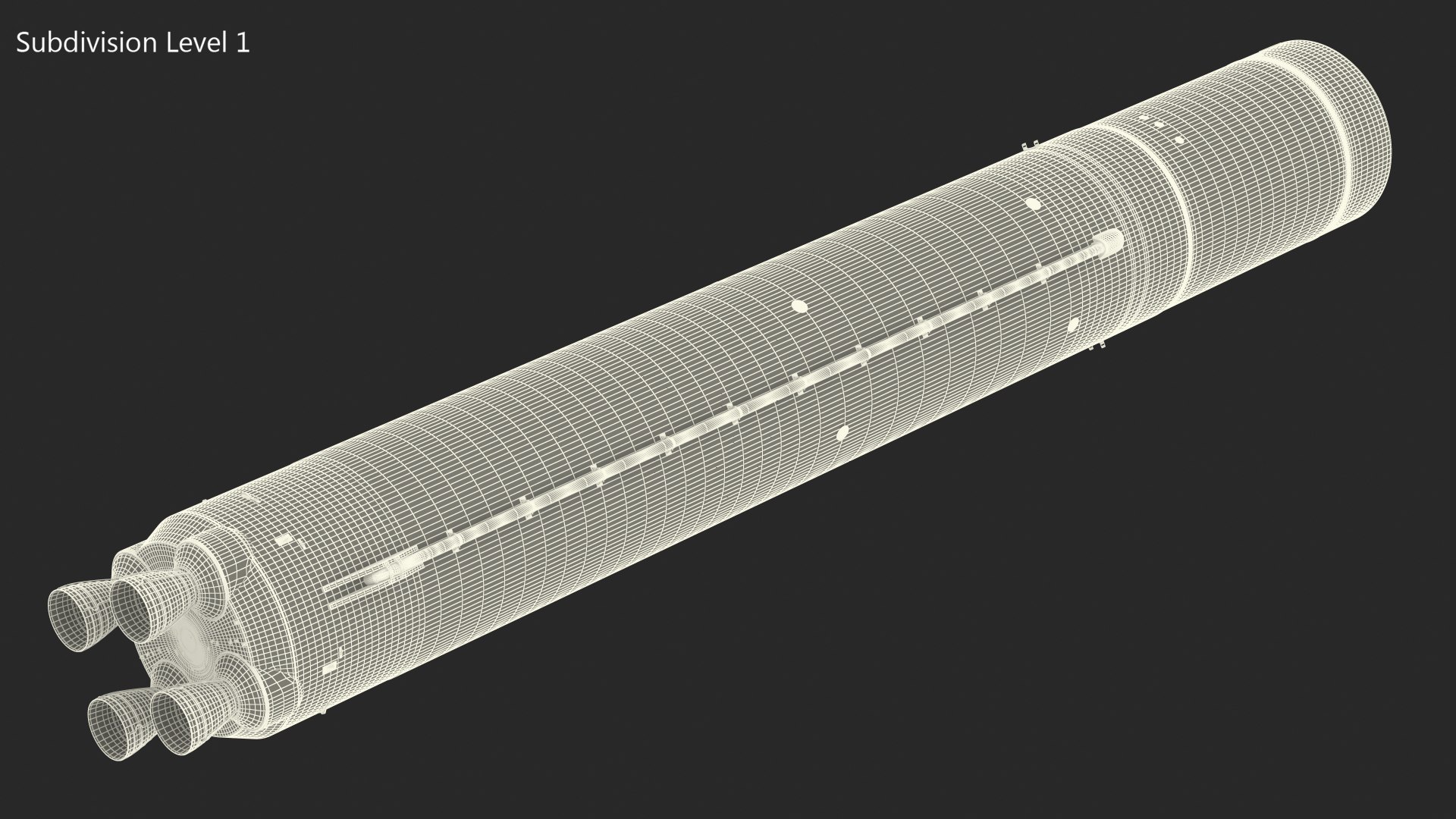 3D model Space Launch System Core Stage - TurboSquid 2050963