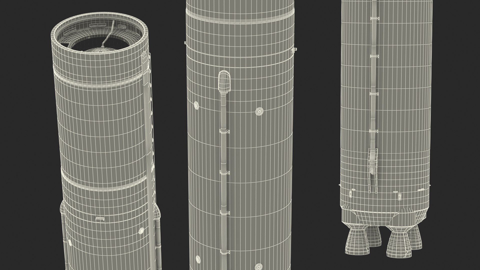 3D model Space Launch System Core Stage - TurboSquid 2050963