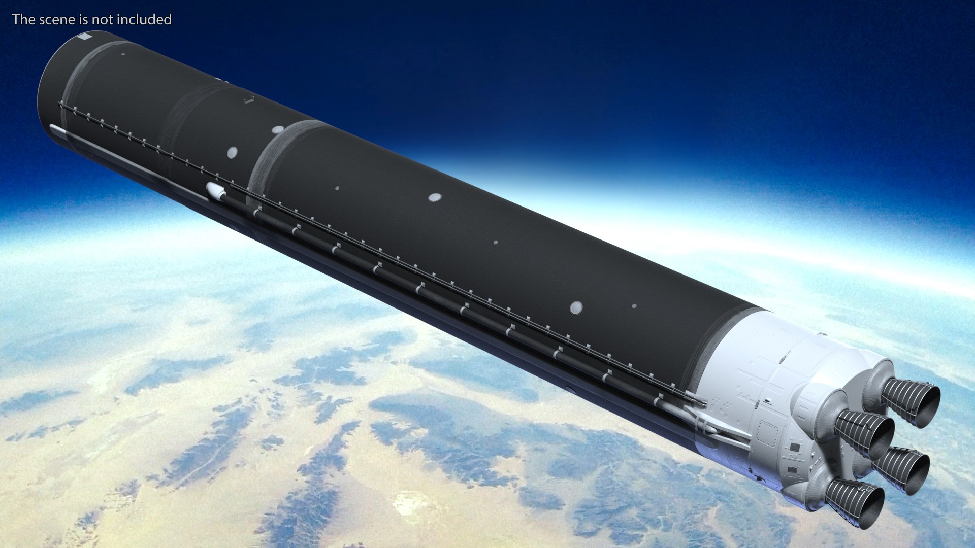 3D model Space Launch System Core Stage - TurboSquid 2050963