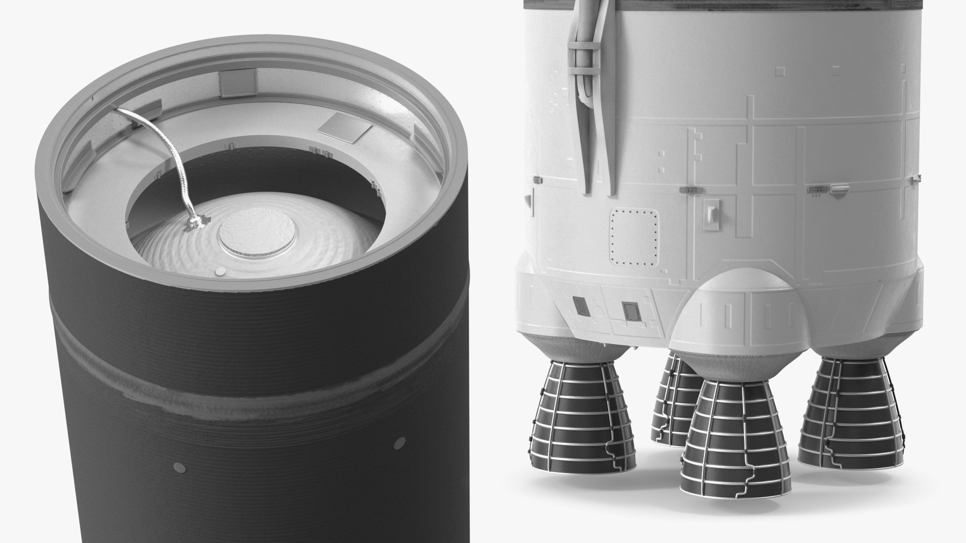 3D model Space Launch System Core Stage - TurboSquid 2050963