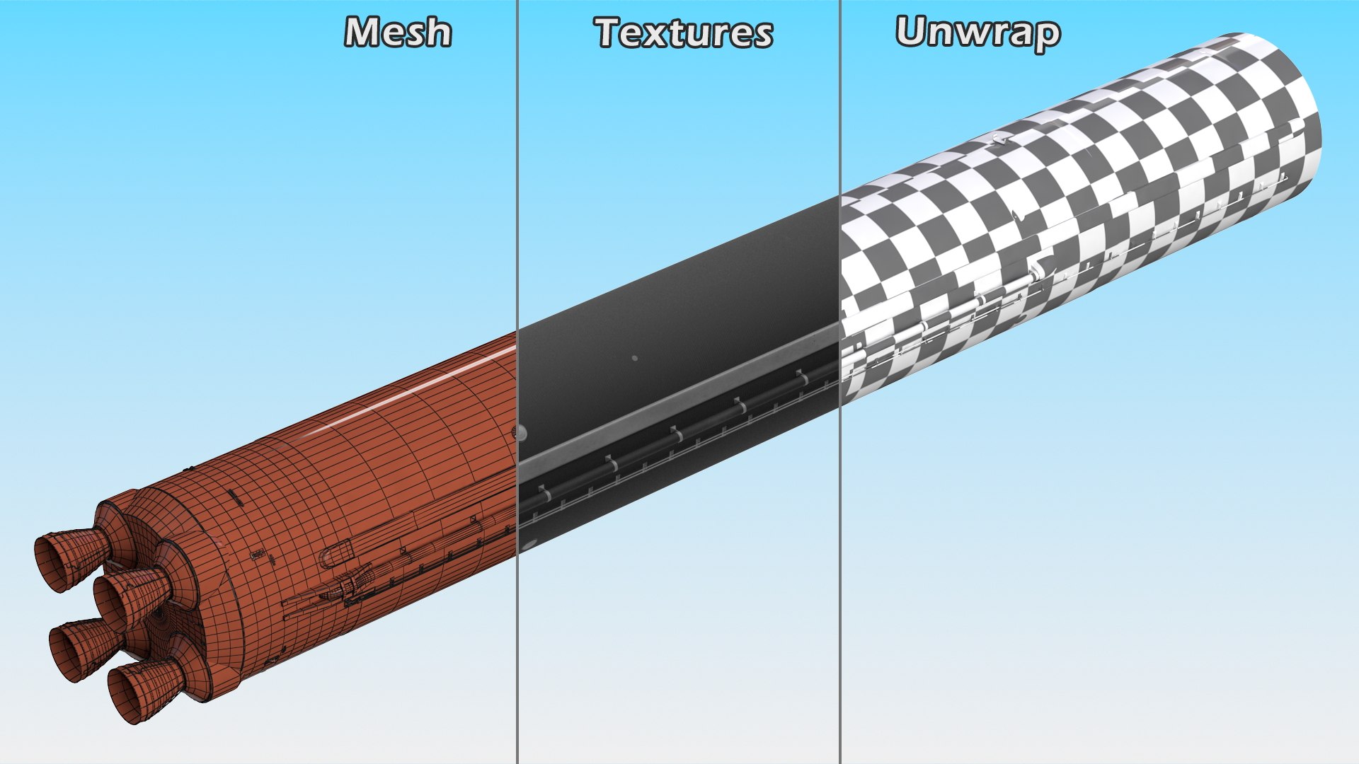 3D model Space Launch System Core Stage - TurboSquid 2050963