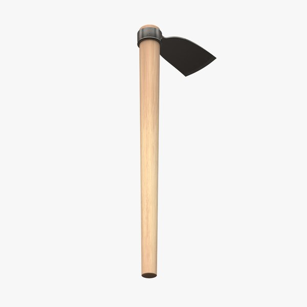 3D pickaxe tool hoe - TurboSquid 1274698
