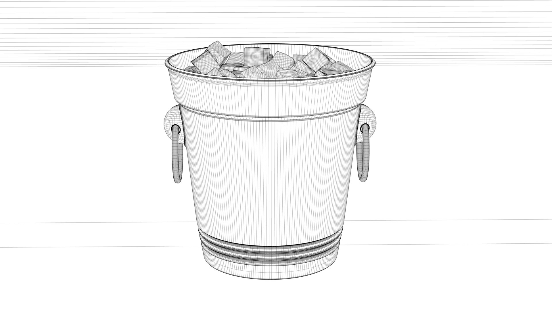 Ice Bucket Dxf