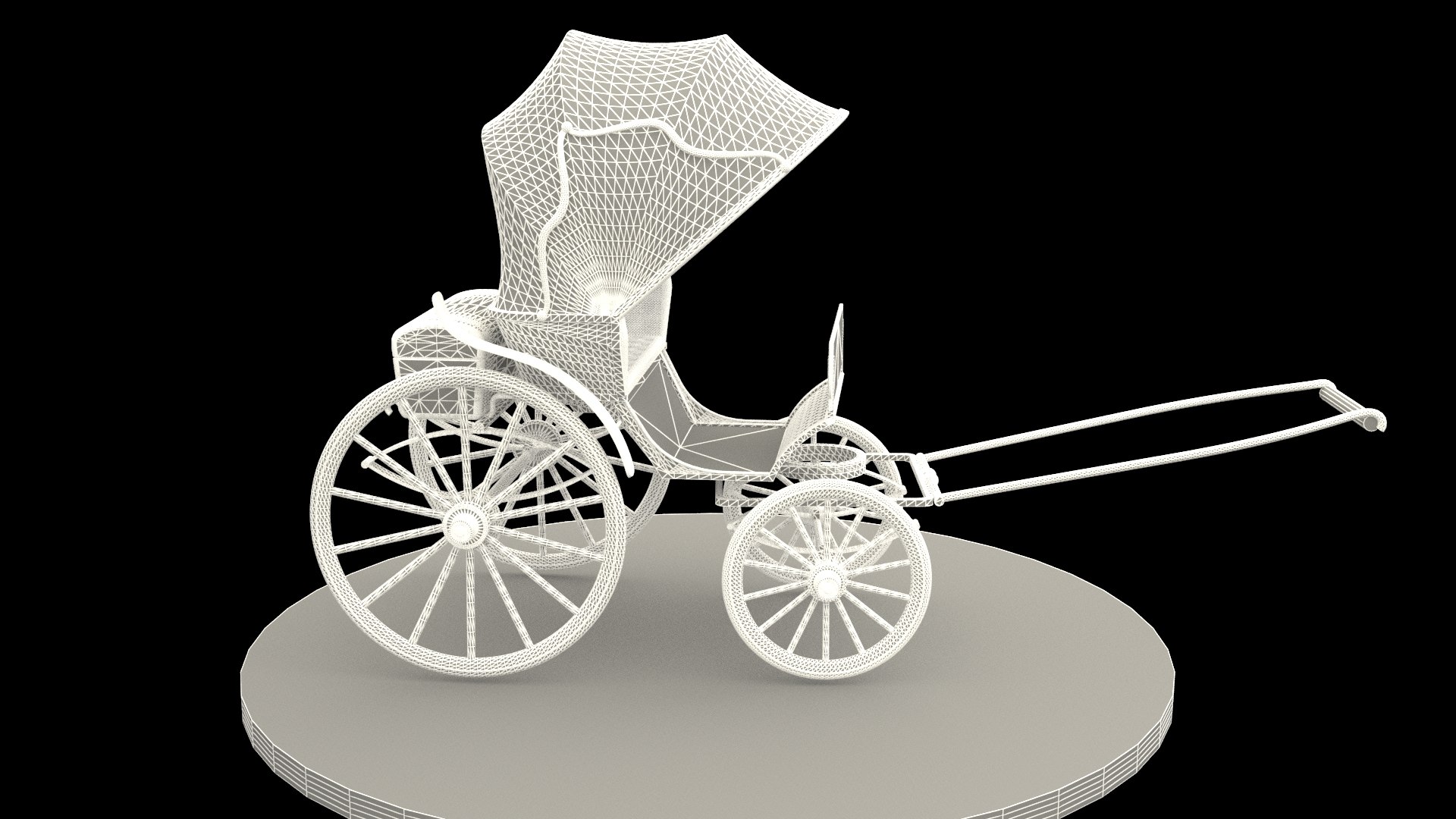 3D Chinese Rickshaw - TurboSquid 2181500