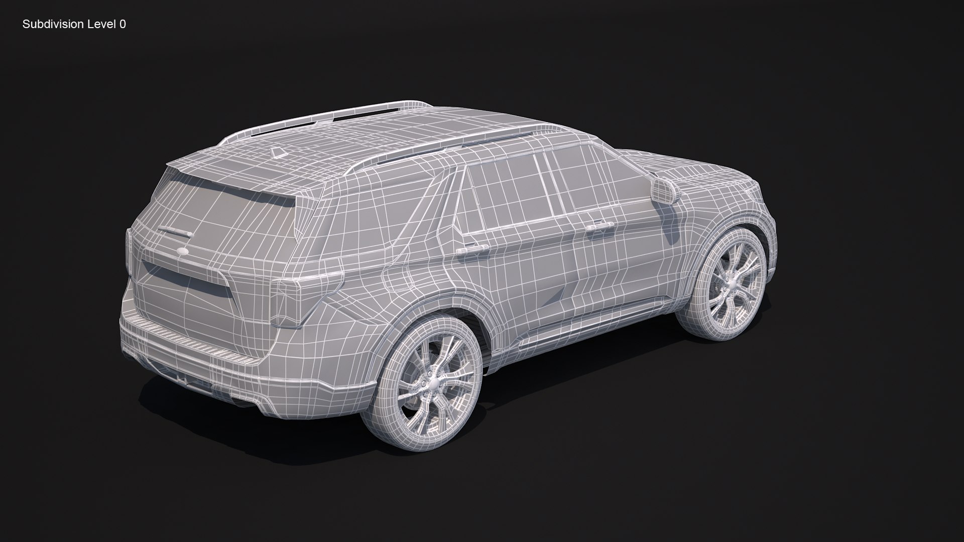 4x4 Hybrid Chargepoint X-ray 3D Model - TurboSquid 1533890