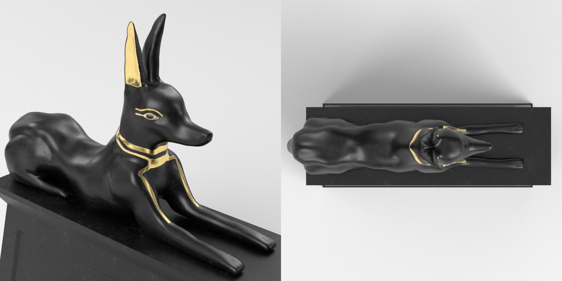 3D Anubis Shrine Model - TurboSquid 2345869
