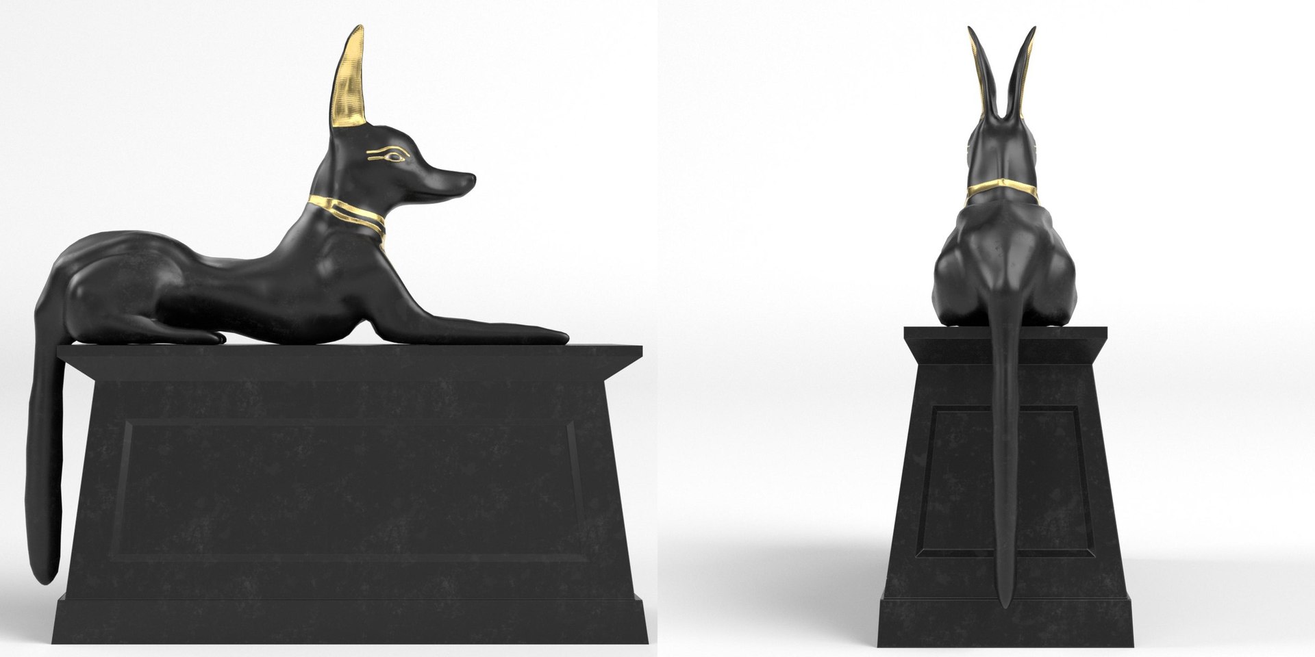 3D Anubis Shrine Model - TurboSquid 2345869